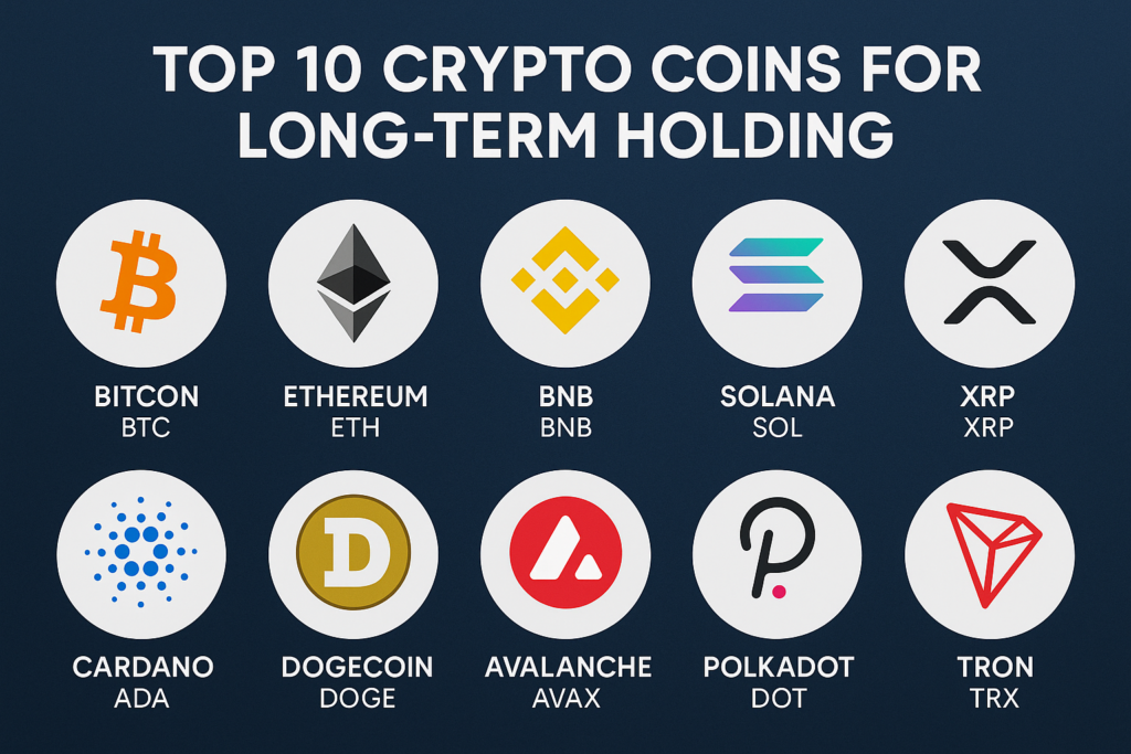 Top 10 Crypto Coins for Long-Term Holding in 2025 (Expert Picks)